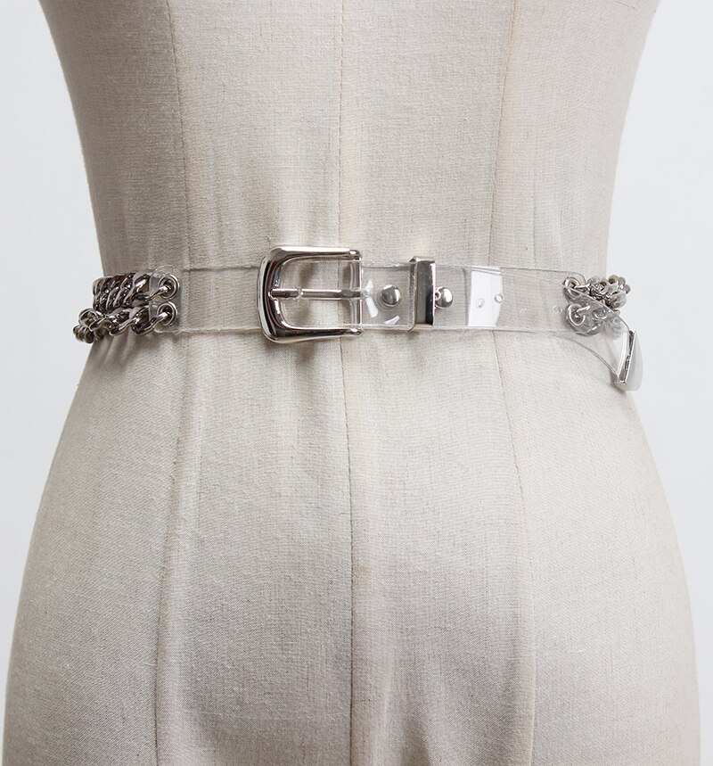 [EWQ] Needle Buckle Metal Chain Corset Belts For W... – Grandado