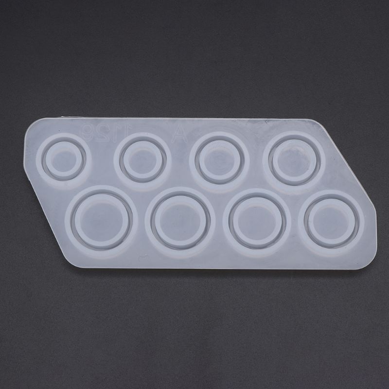 8Pcs Assorted Sizes Flat Rings Mold Collection Han... – Grandado
