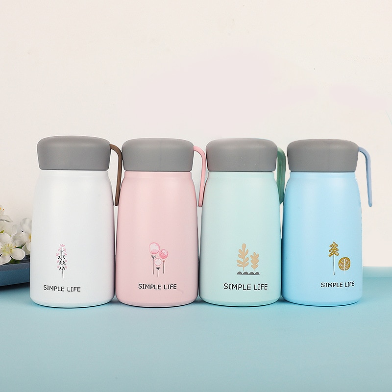 300ML Mini Coffee Vacuum Flasks Lovely Stainless S... – Grandado