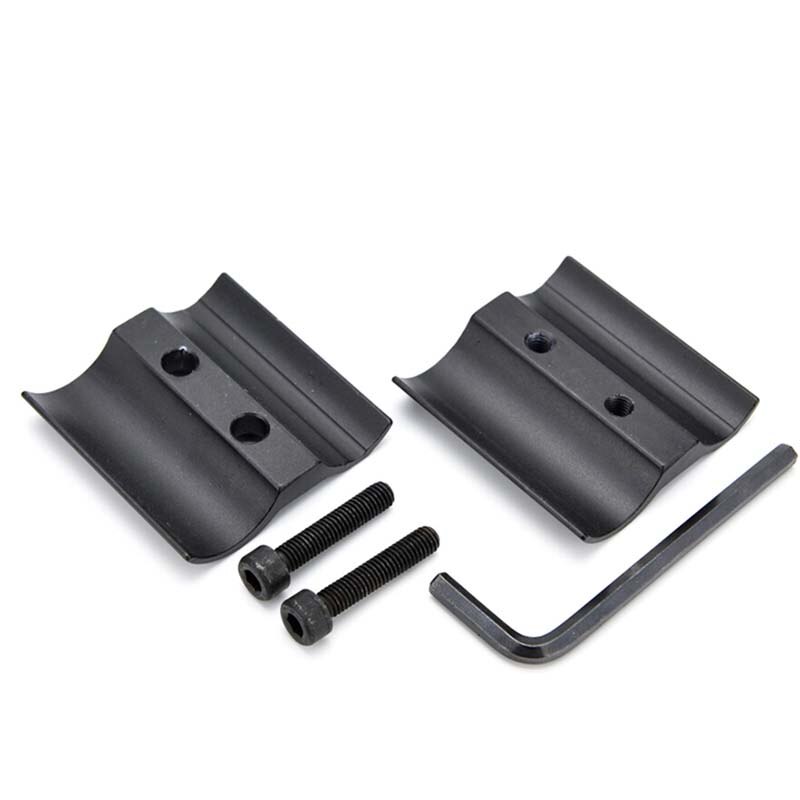 Black Durable Aluminum Alloy Double Clamp Fixed Pi... – Vicedeal