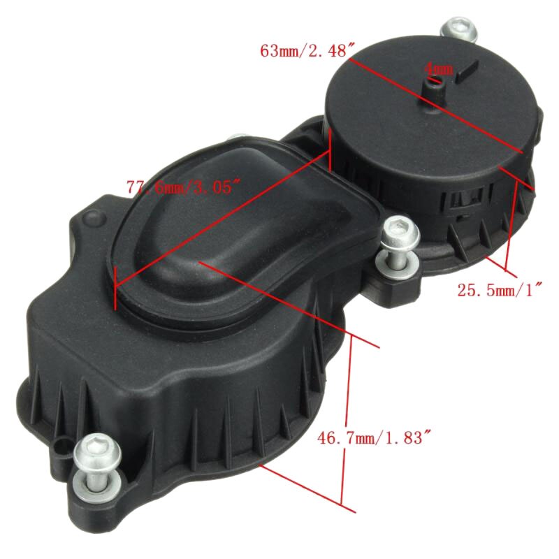 Engine Breather Separator Crankcase Oil Filter Ventilation Valve Kit ...