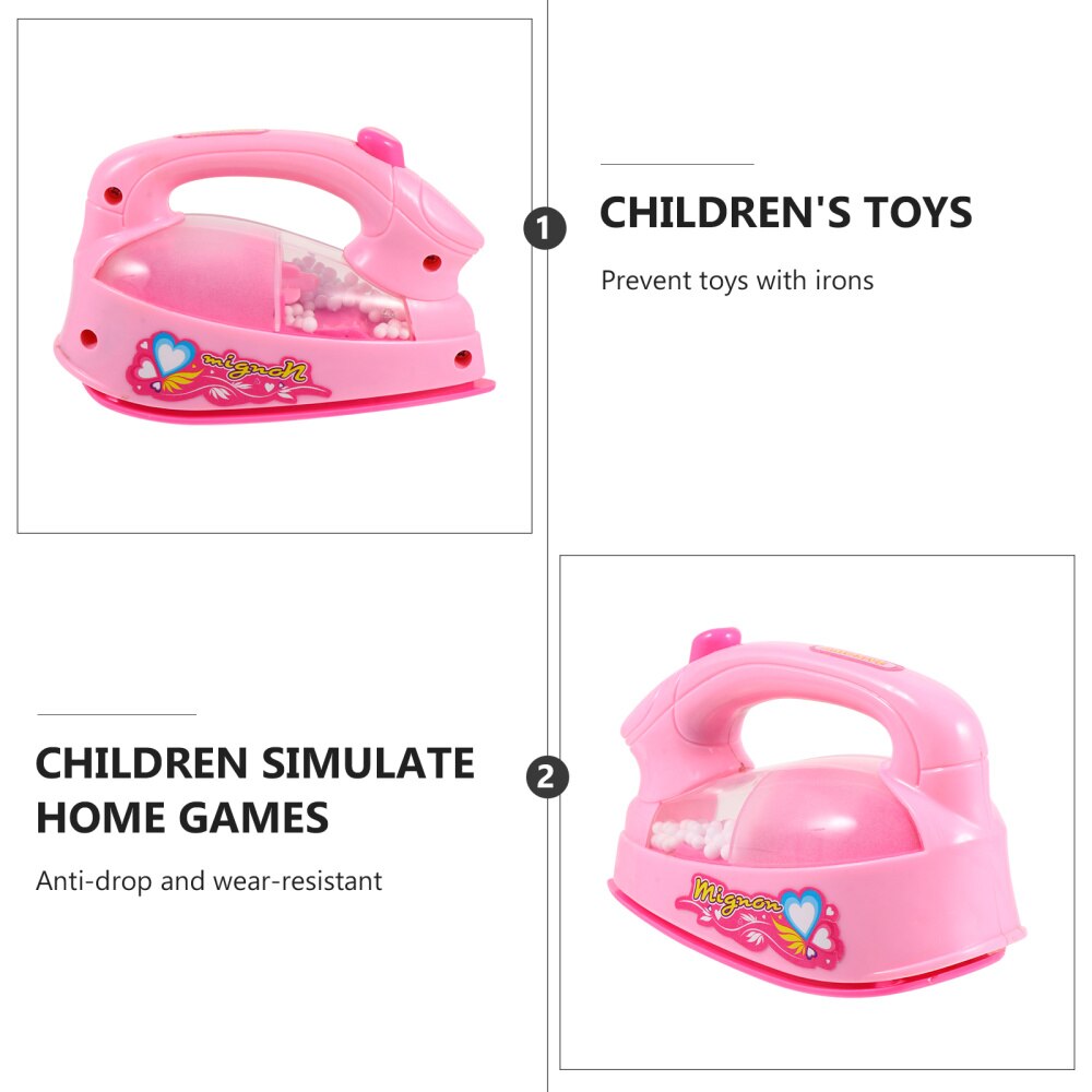 Mini Electric Iron Pretend Play for Girls and Boys... – Vicedeal