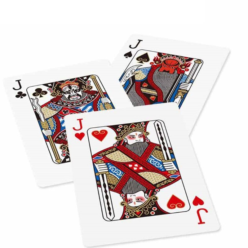 Chinese Style Peking Opera Poker Cards Chinese Tra... – Grandado