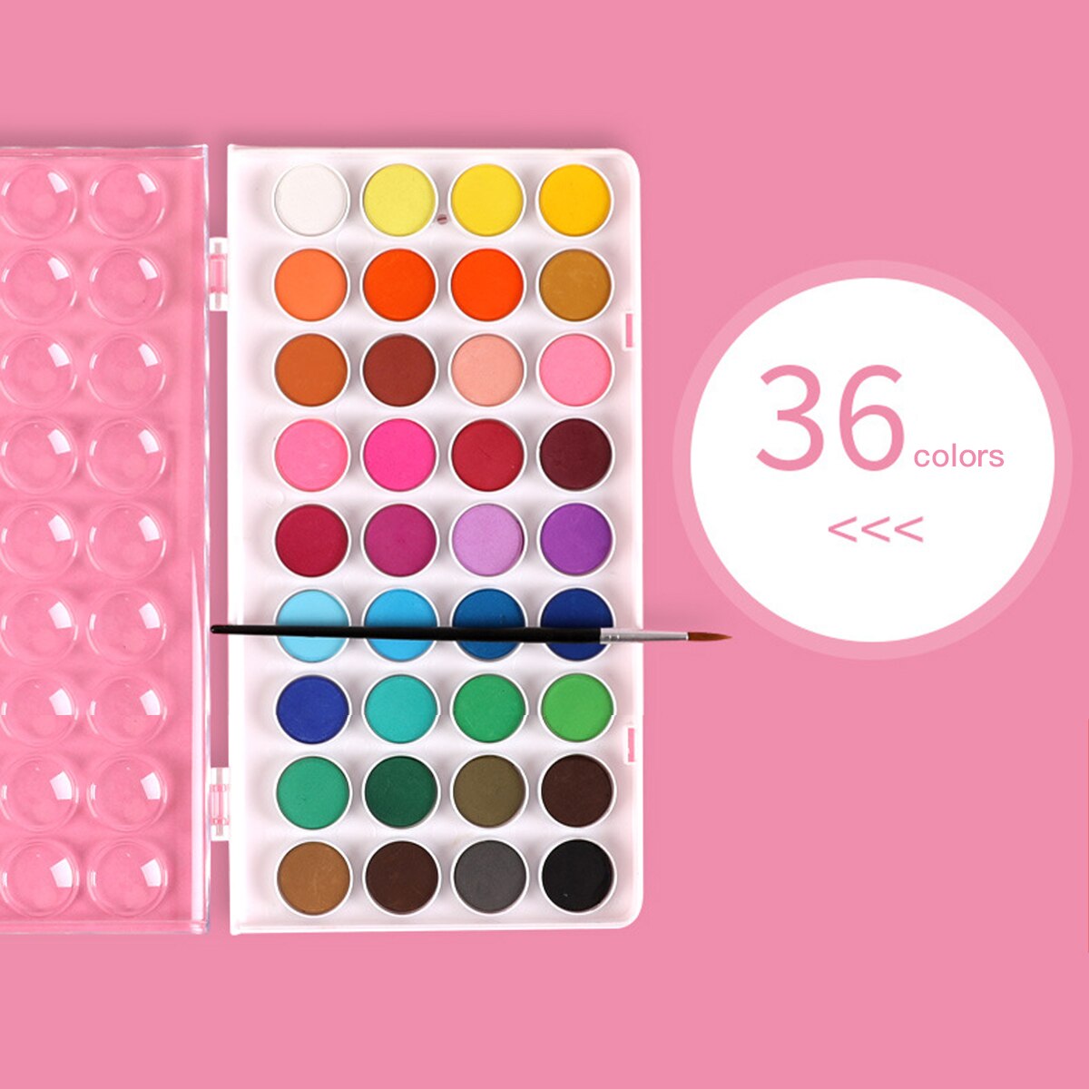 18 Colors Solid Water-color Paint Pigment Drawing ... – Vicedeal