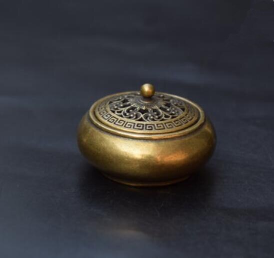 Chinese pure brass Small incense burner small stat... – Grandado