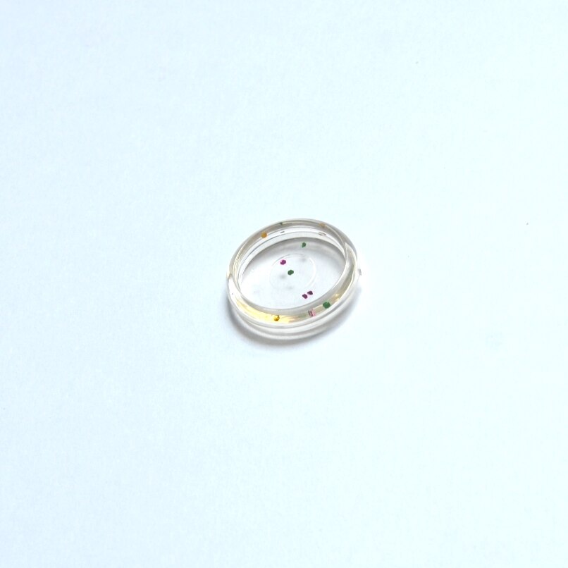 12pcs Vlampunt Transparant Binding Disc Plastic Ro... – Grandado