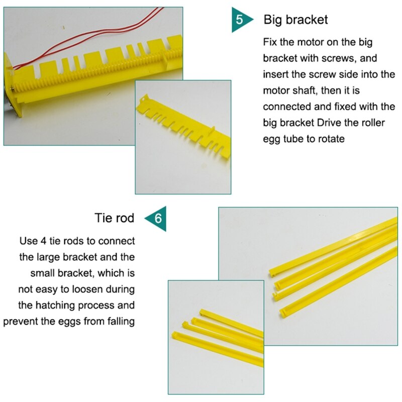 Automatic 360 Degree Rotary Egg Turner Roller Tray... – Grandado