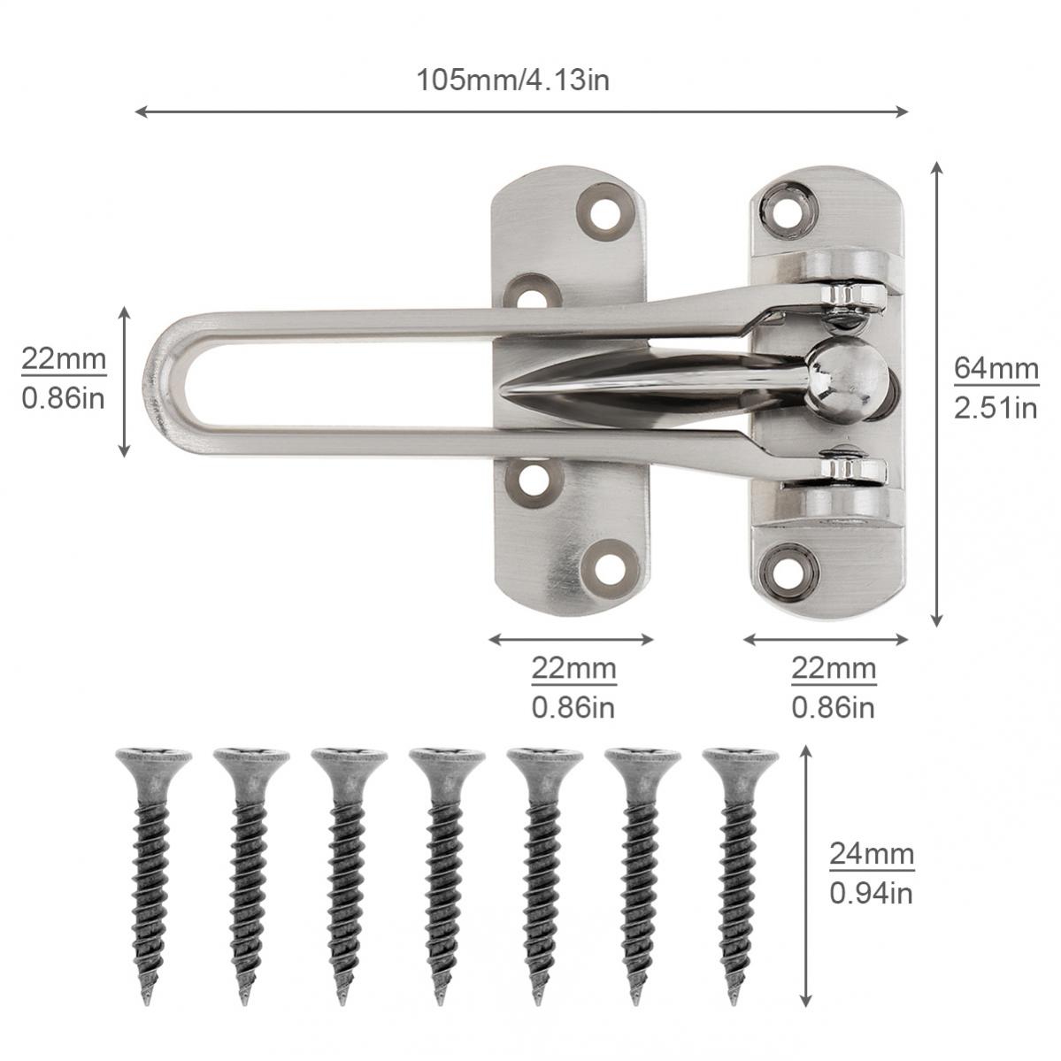 Door Bolt Home Anti-theft Room Door Bar Door Lock ... – Vicedeal