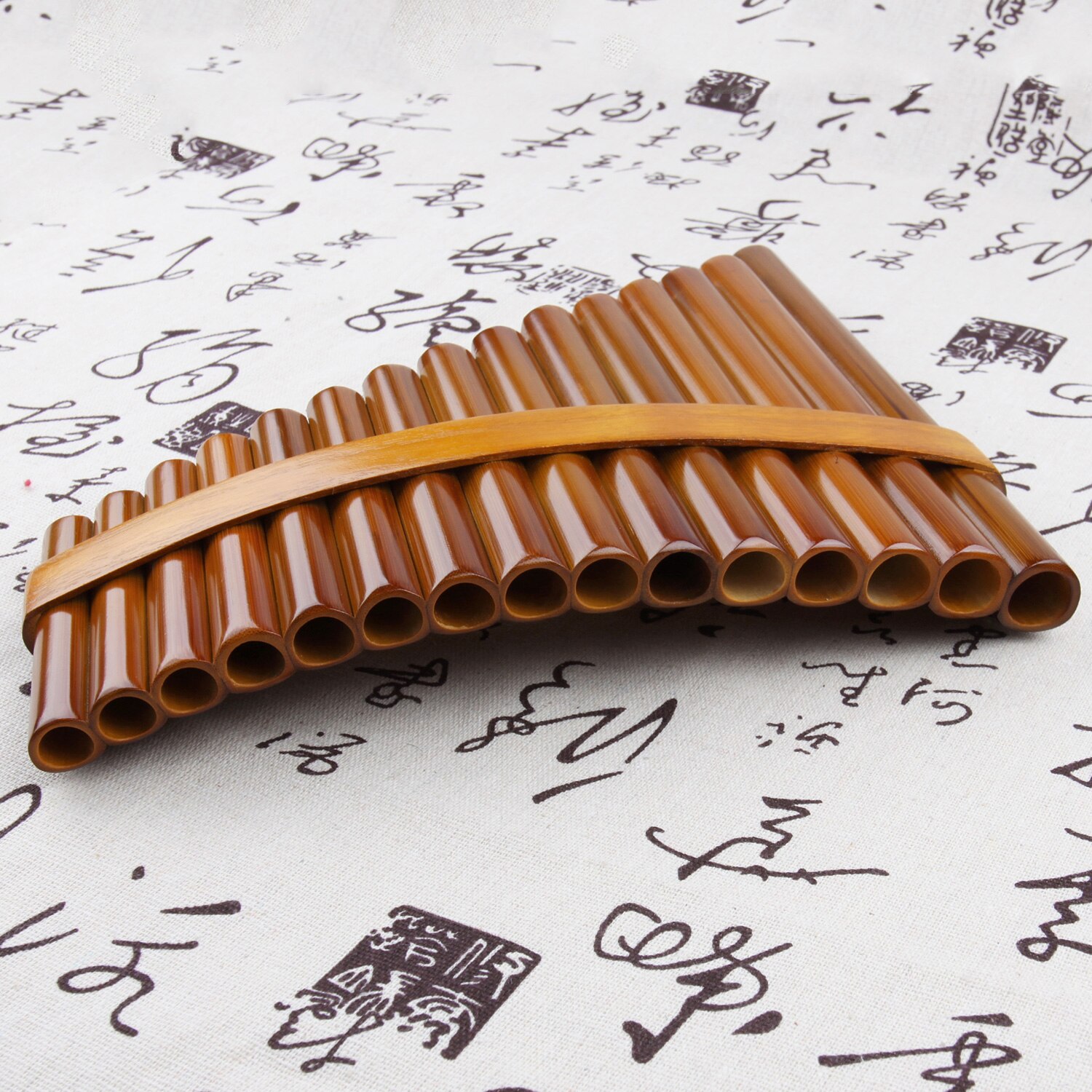 15 Pipes Right Hand Pan Flute C Key Folk Musical I... – Grandado