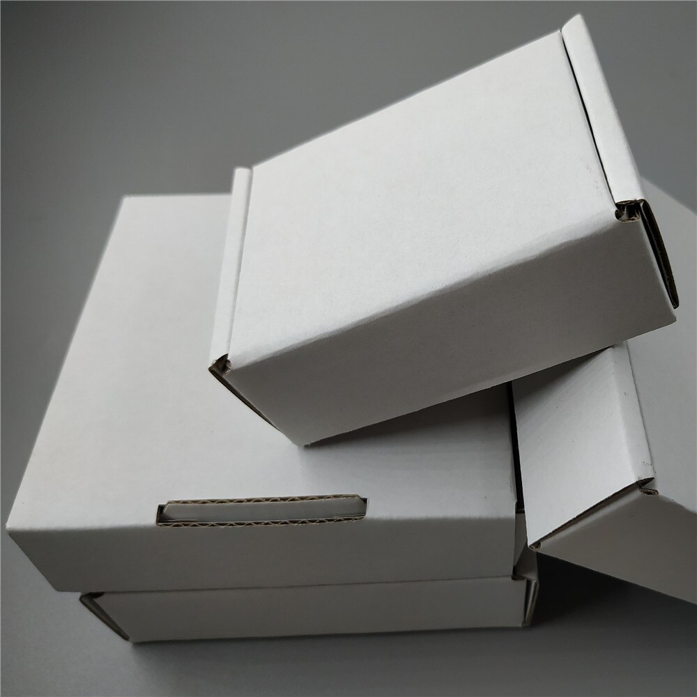 12cm 50pcs s small white paper packaging boxes Han... – Vicedeal