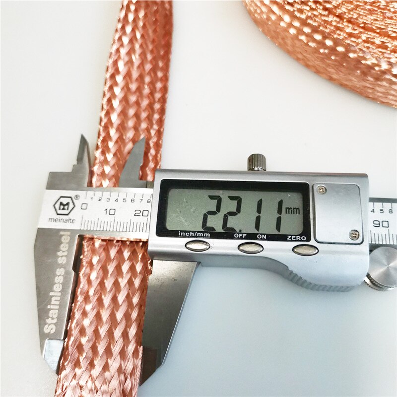 10m 10 square Flat Pure Copper Braid High Flexibil... – Grandado