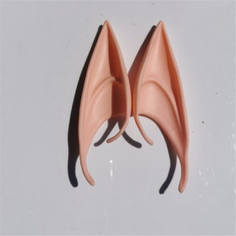 1 Pair Latex Elf Ears Pointed Cosplay Mask Solid F... – Vicedeal