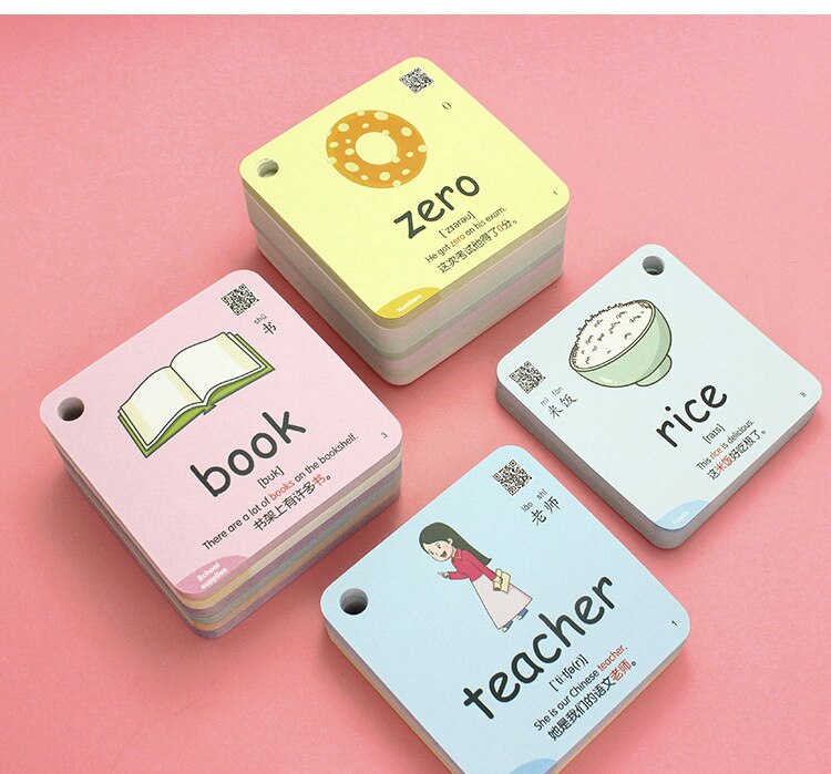 Engels Woord Kaarten Voor Peuters Vroegschoolse Ve... – Vicedeal