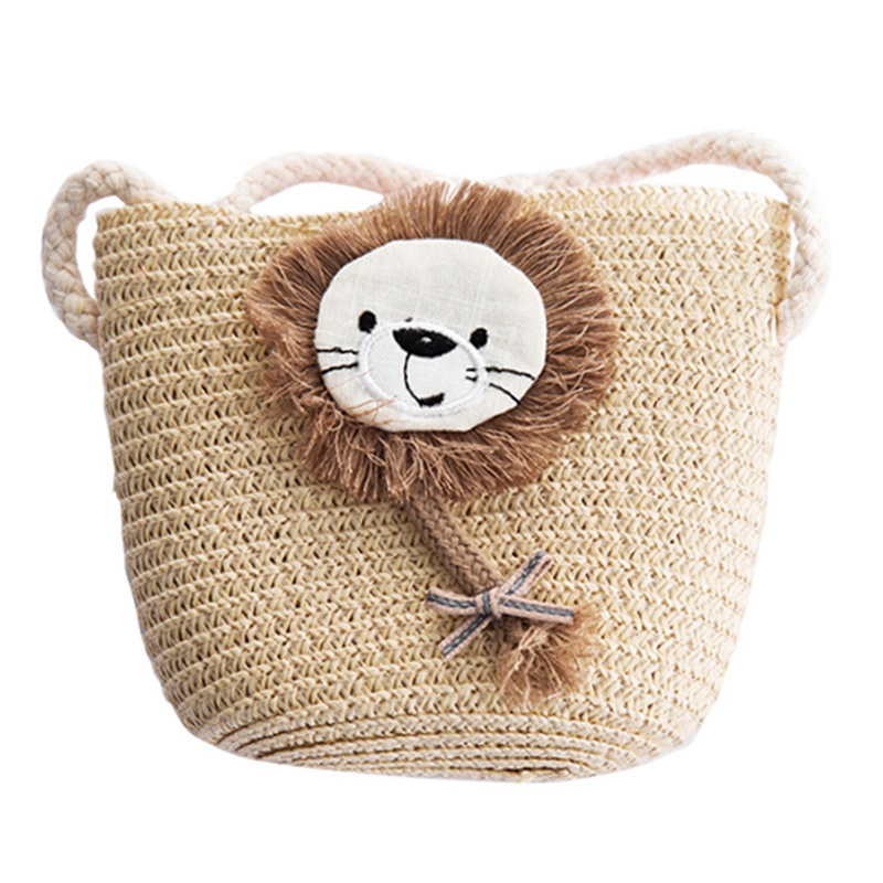 Cartoon Handgemaakte Rotan Zak Zomer Strozak Handg... – Grandado