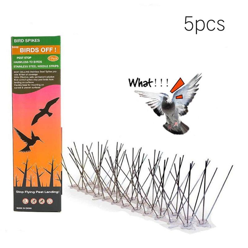 5Pcs Plastic Bird And Pigeon Spikes Anti Bird Anti... – Grandado