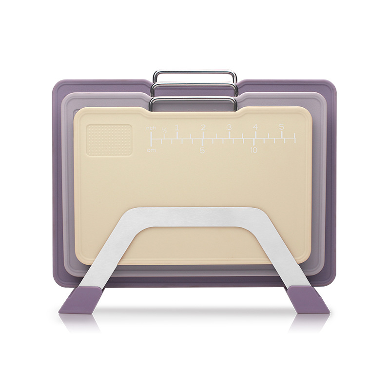 3 Piece Cutting Board Plastic Chopping Block with ... – Grandado