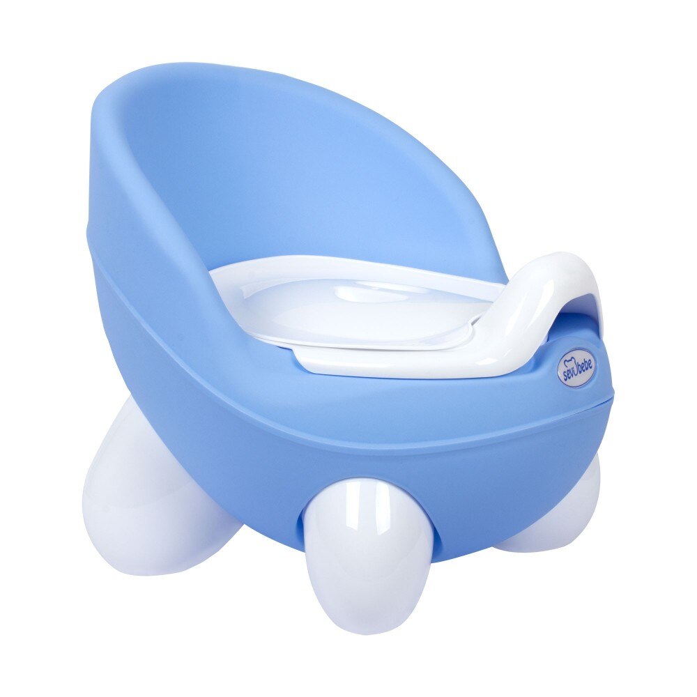 Blue-White Color Cute Potty – Grandado
