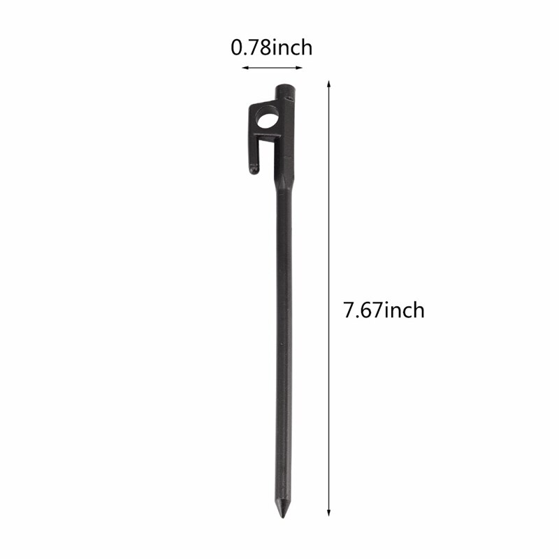 10Pcs Cast Iron Nail 20Cm Outdoor Hiking Awning Ca... – Grandado