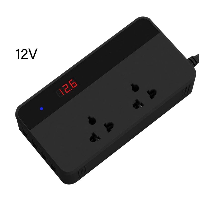 Bil 12v/24v til 220v ac inverter smart usb-bærer s... – Grandado