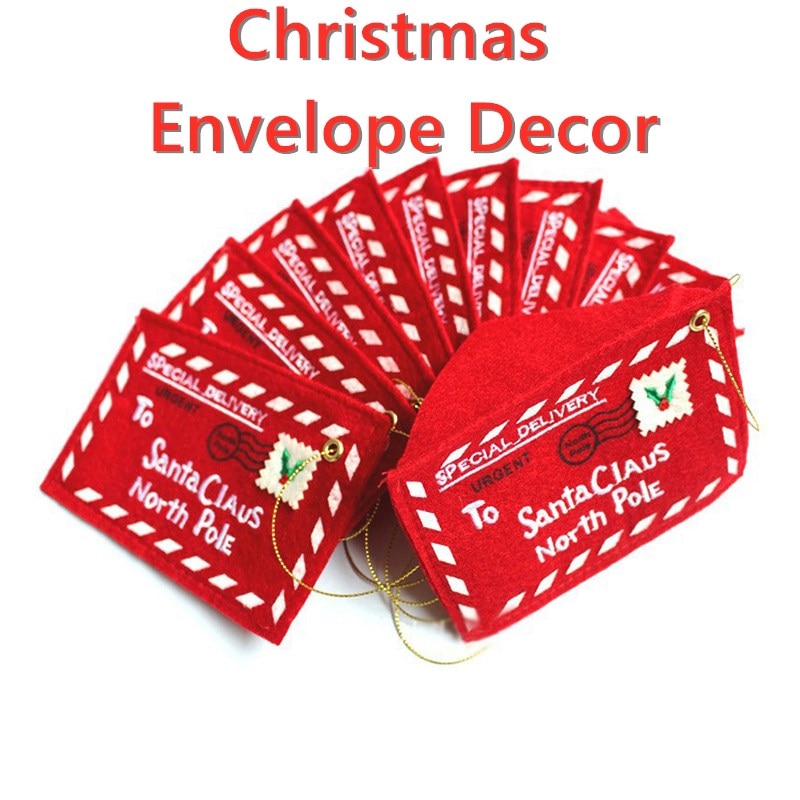 Christmas Tree Envelopes Hang Decor Party Christma... – Grandado