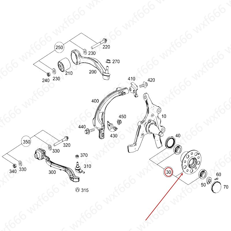 2123300025 Car Front wheel bearing Suitable for C2... – Grandado