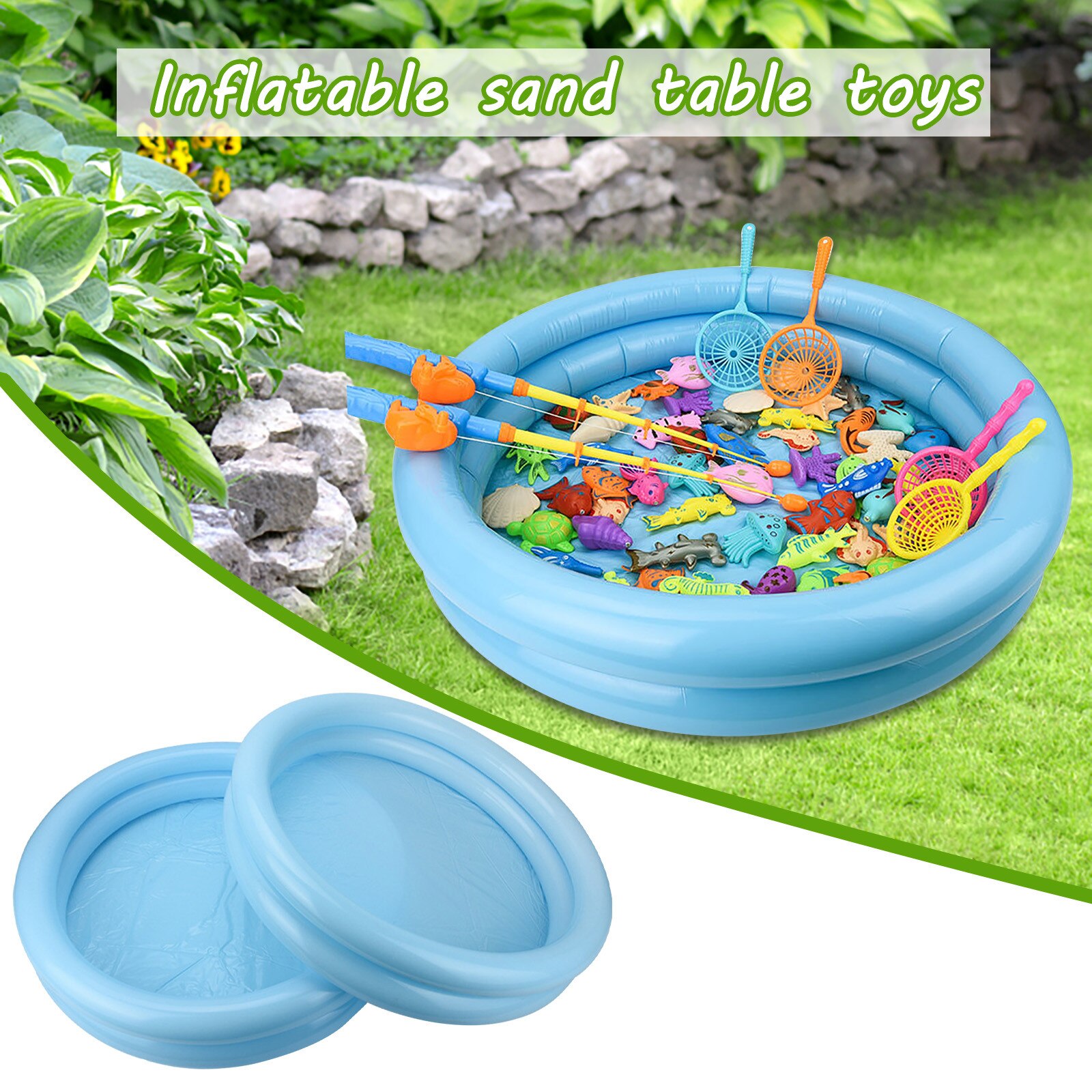 Portable PVC Baby Inflatable Swimming Pool Childre... – Vicedeal