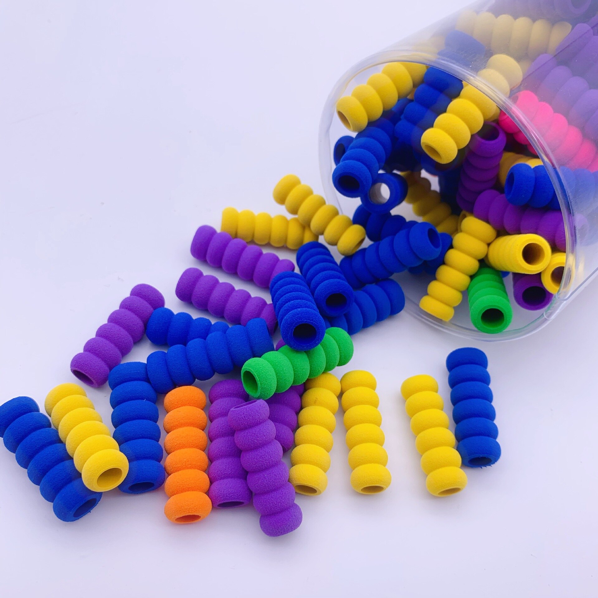 Kleur Spons 6 Een Cirkel Potlood Grip Potlood Pen ... – Grandado