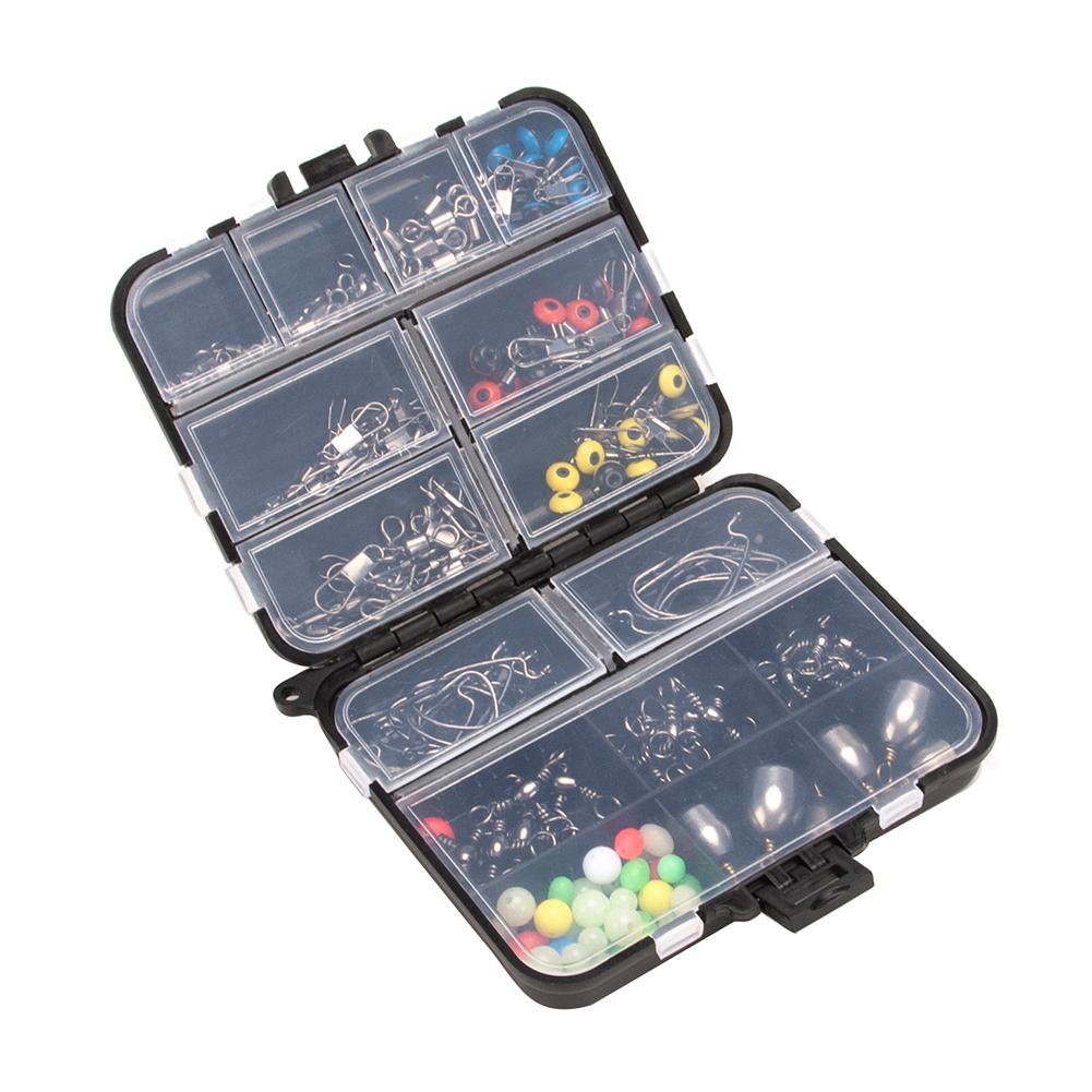 162pcs/set Fishing Accessories Kit Lure Hooks Bait... – Grandado