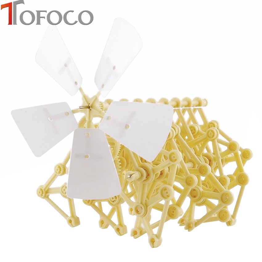 TOFOCO Mini DIY Windmill Powered Walker Assembly M... – Grandado