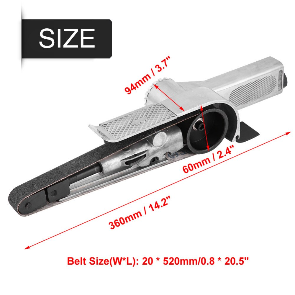15000RPM 20mm Pneumatic Air Belt Sander Polisher G... – Vicedeal