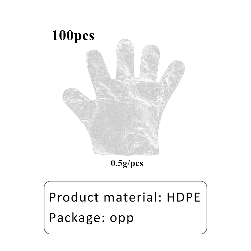 Kitchen 3000/1000/100Pcs Food Plastic Gloves Dispo... – Vicedeal