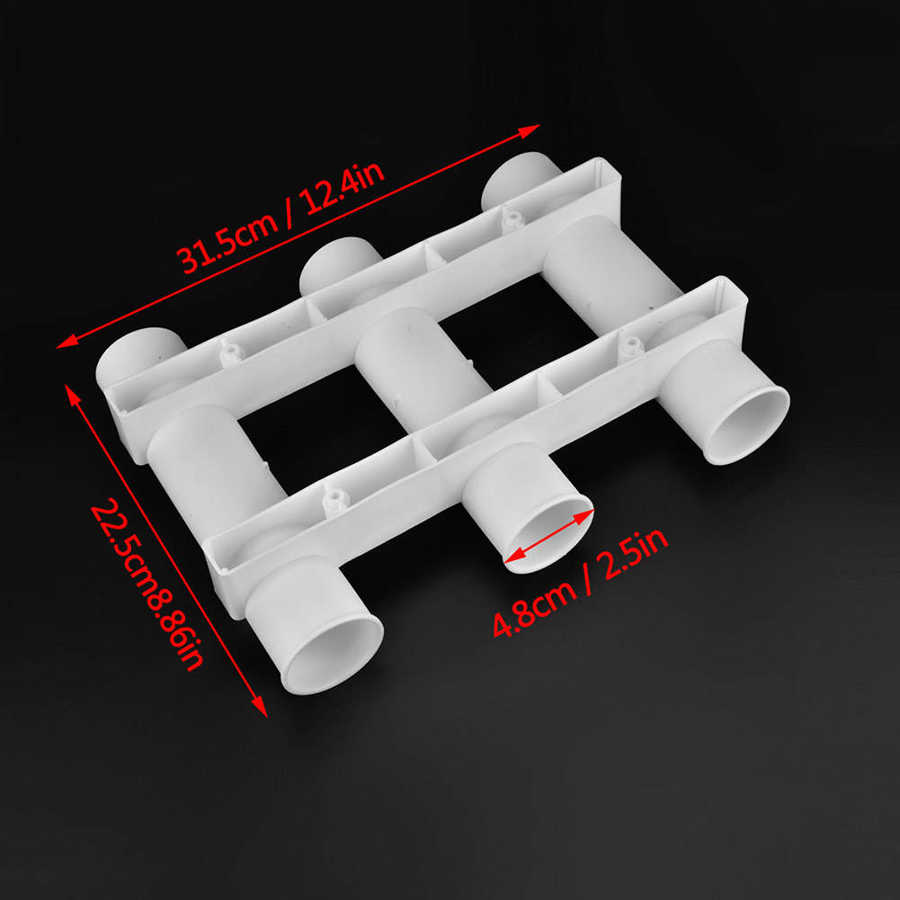 Marine Boat Fishing 3 Tube Rod Tube Mount Bracket ... – Vicedeal