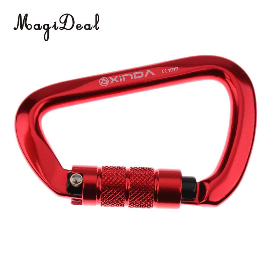 Durable 28KN Aluminum Rock Tree Climbing Hiking Au... – Grandado