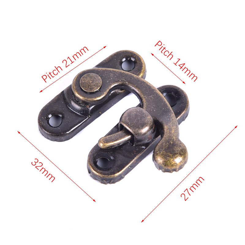 50pcs/lot Small Antique Metal Lock Decorative Hasp... – Vicedeal