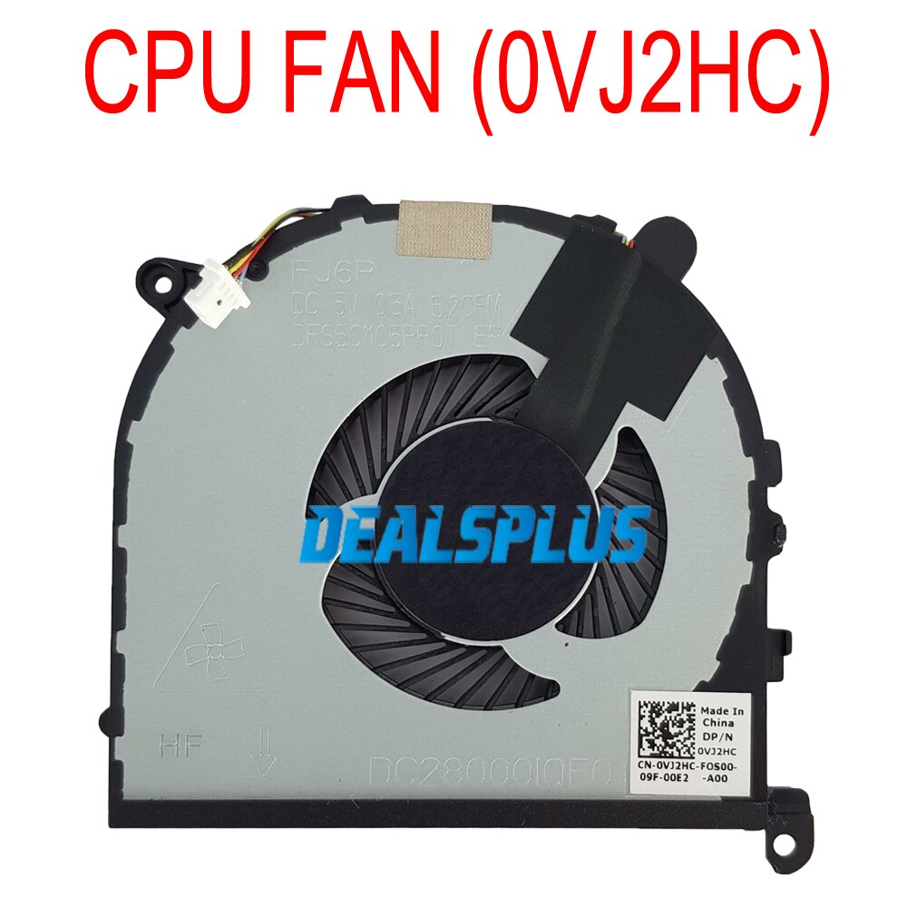 GPU CPU Cooler Cooling Fan For Dell XPS 15 9560 Pr... – Vicedeal