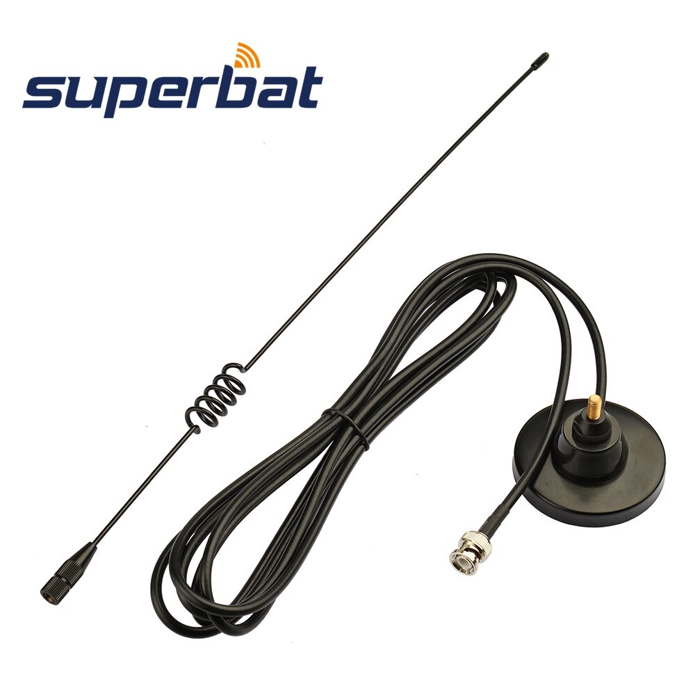Superbat Handheld Ham Radio Scanner Antenne Bnc Ma... – Grandado