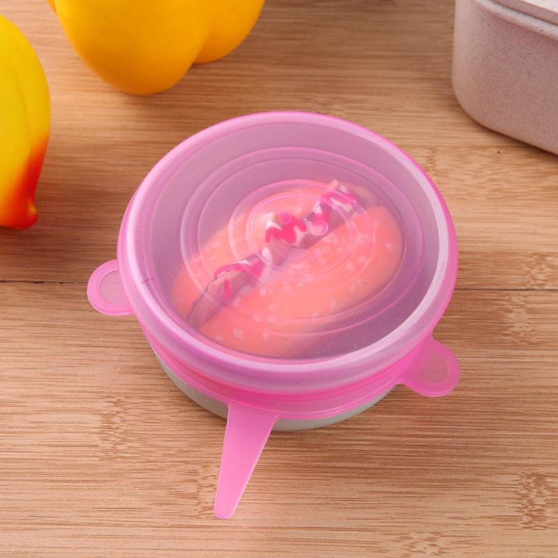 6pcs Universal Silicone Kitchen Stretch Bowl Stopp... – Grandado