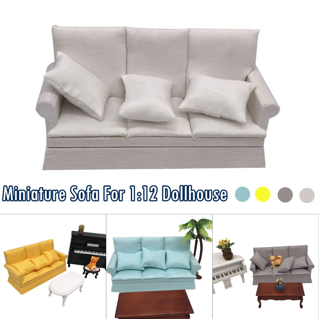 1:12 Dollhouse Miniature Furniture Scene 4pcs/set ... – Grandado