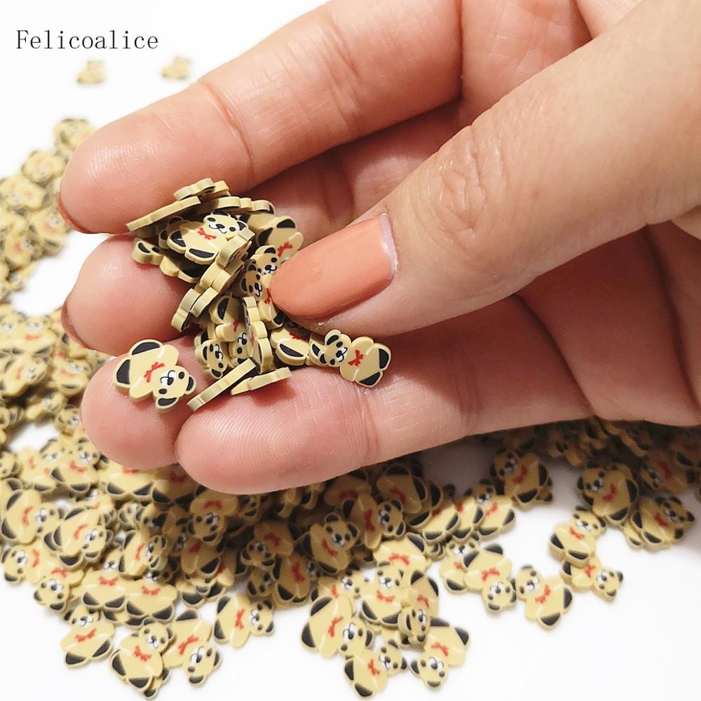 20g Bear Polymer Soft Clay Sprinkles Animal Tiny C... – Vicedeal