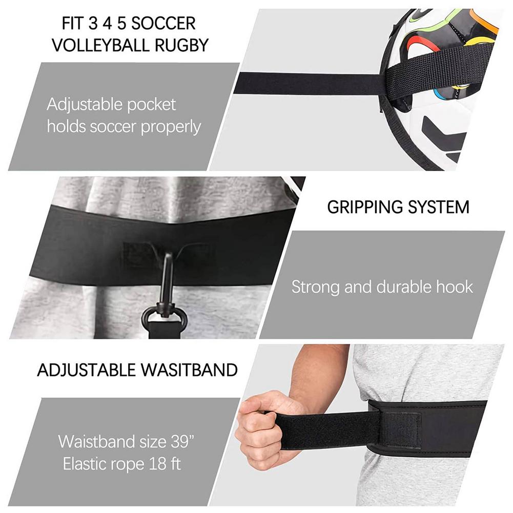 Hands-Free SoloKick Football Training Aid Practice... – Grandado