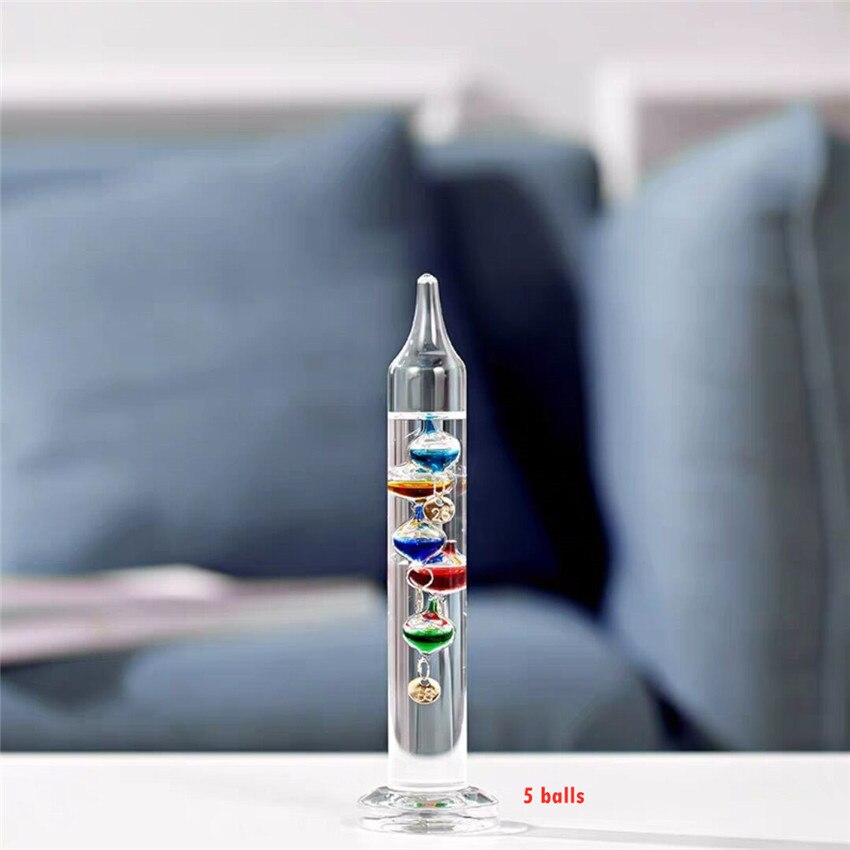 Termómetro con de bola de color de Galileo – Grandado