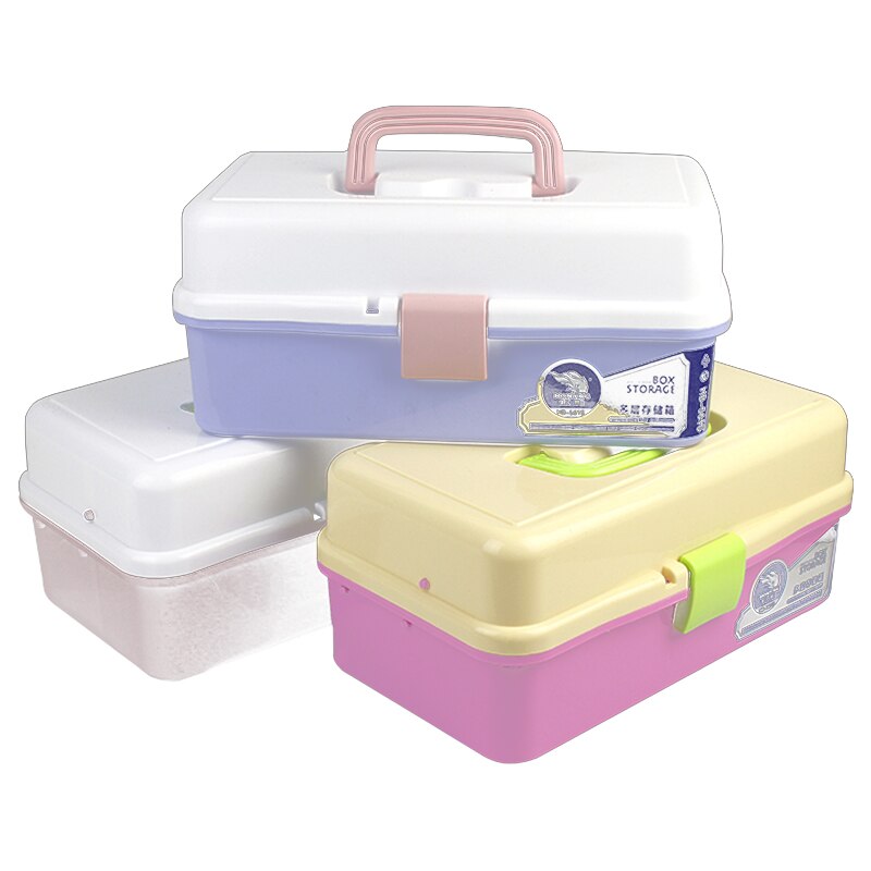 3 Layers MultiFunction Portable Art Supplies Organ... – Vicedeal