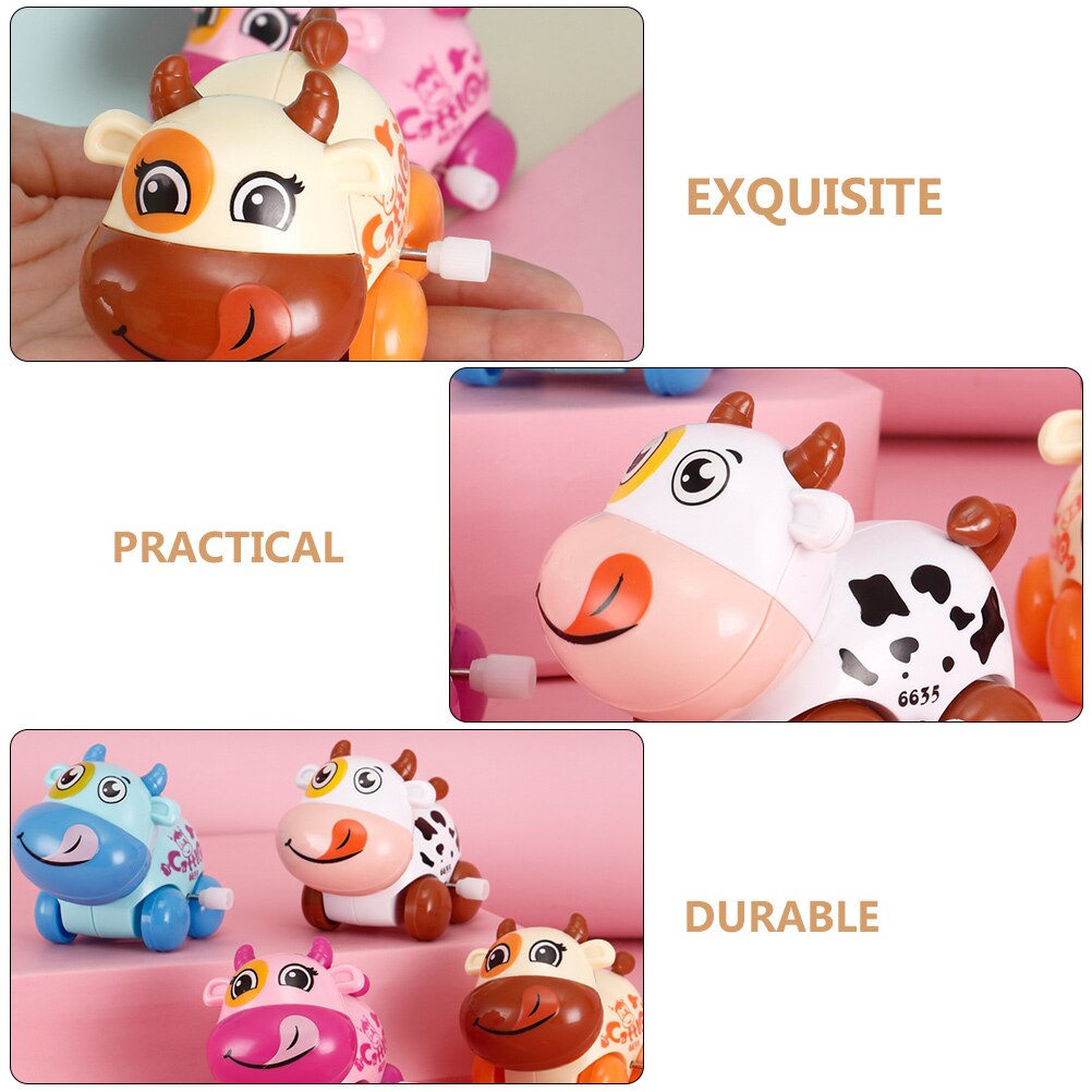 3Pcs Wind-up Walking Toys Kid Early Learning Clock... – Grandado