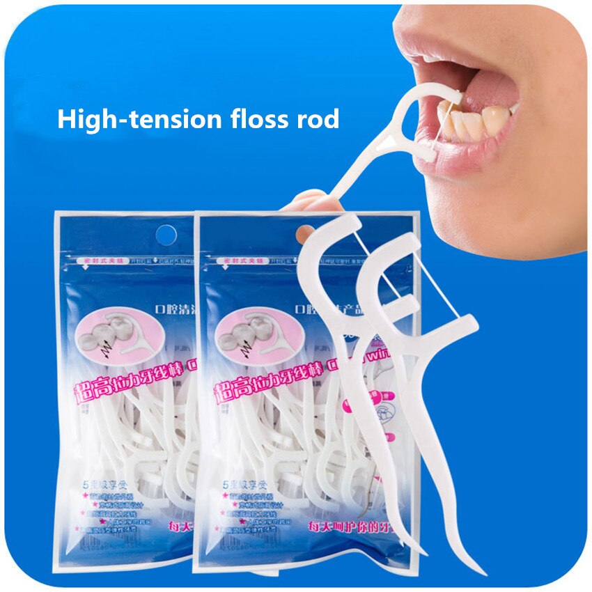 30pcs/bag Dental Flosser Sticks Oral Hygiene Arch ... – Vicedeal