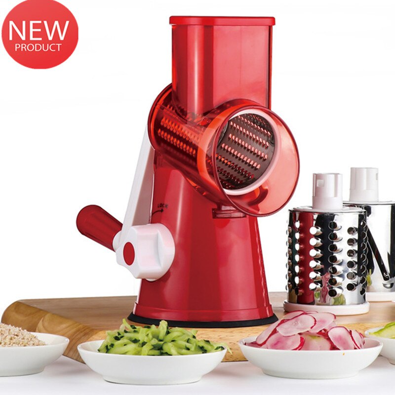 Multifunctional Hand-operated Vegetable Cheese Shr... – Grandado