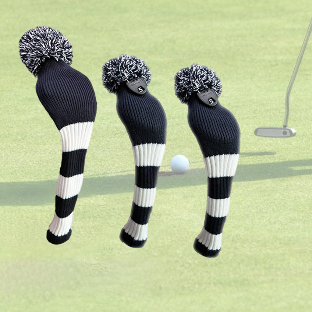 Soft Golf Club Knit Head Cover, Wood Driver Headco... – Vicedeal