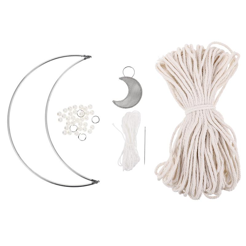 1 Set Macrame Rope Kit Handmade DIY Dream Catcher ... – Grandado