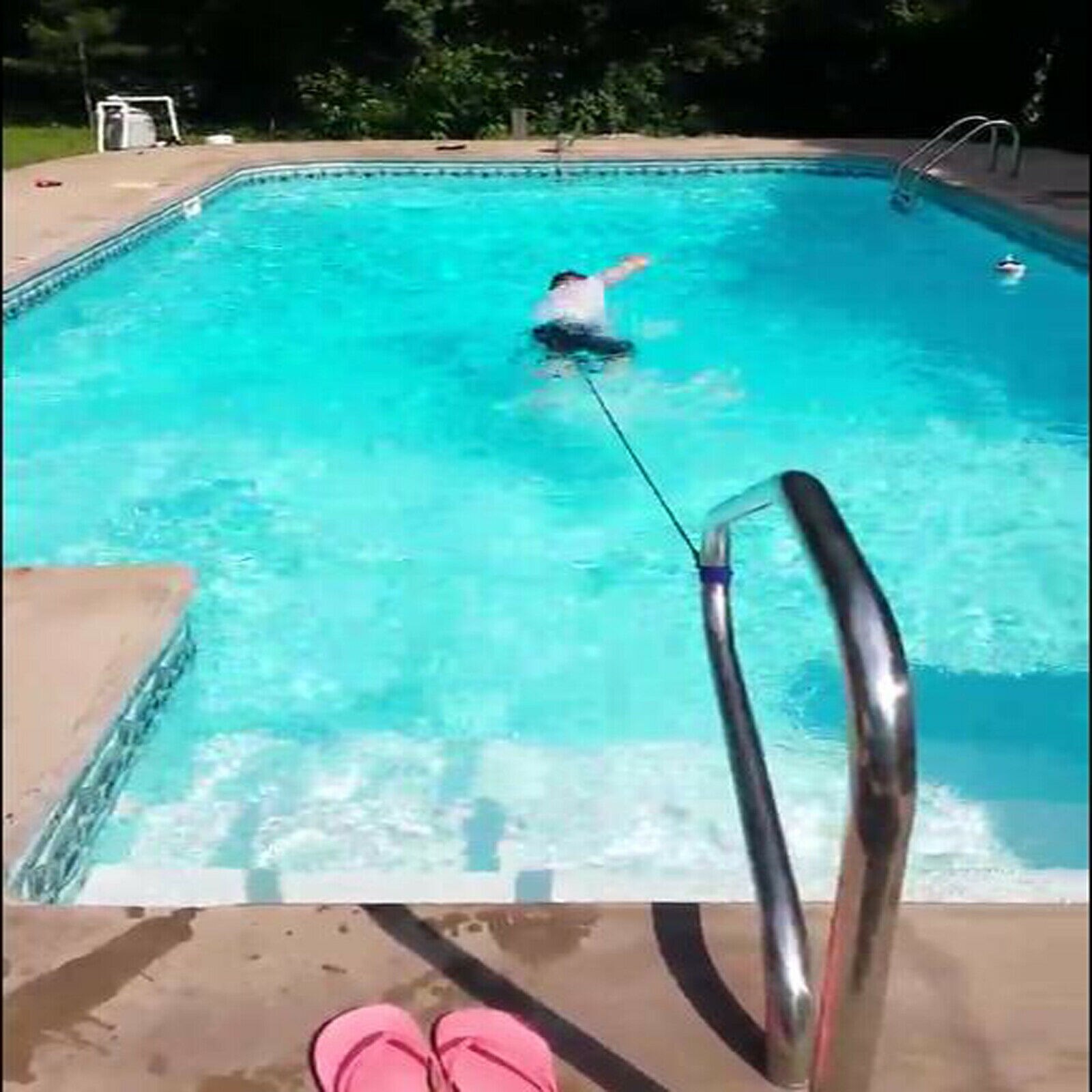 2x Swim Ankle Strap Stationary Swimmer Swim Lap Sw... – Vicedeal