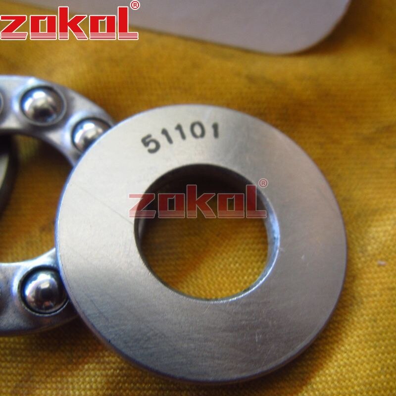Zokol lager 51101 axialkullager 8101 12*26*9mm – Grandado