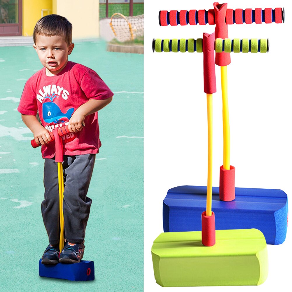 Safe Fun Pogo Jumper Sports Interactive Kids Outdo... – Grandado